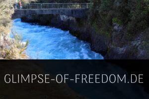 Huka Falls Taupo: Gigantischer Wasserfall in Neuseeland