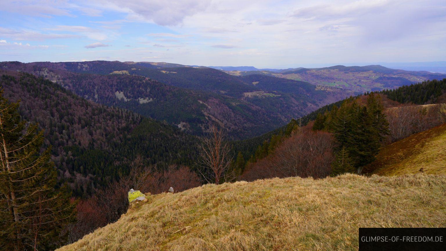Sentier des Roches Wanderung über Hohneck (Vogesen)